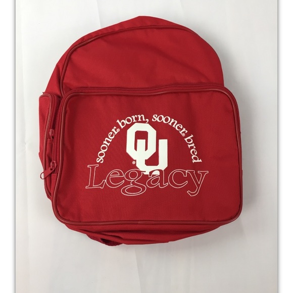 NCAA | Bags | Vintage Ncaa University Of Oklahoma Backpack | Poshmark